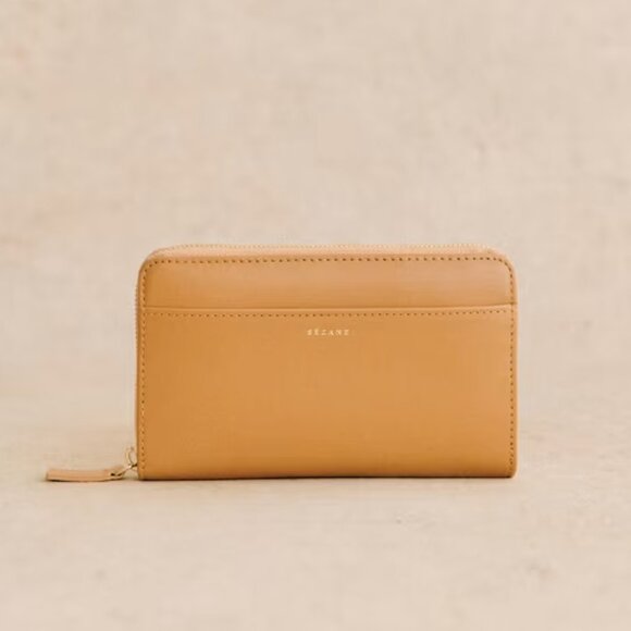 Sezane | Bags | Sezane Victoria Wallet Smooth Honey Size Tu | Poshmark